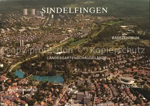 Sindelfingen Eschenried Stadthalle Eichholz IBM Rathaus Kat ...