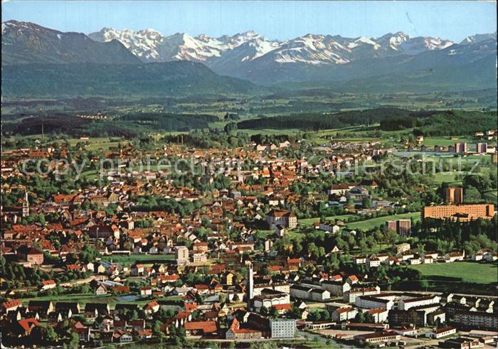 AK / Ansichtskarte Kempten Allgaeu Panorama Blick vom Mariaberg ...