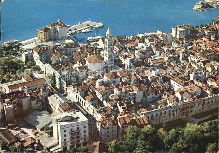 Split Spalato Altstadt Fliegeraufnahme Kat. Split Nr. kt78671 ...