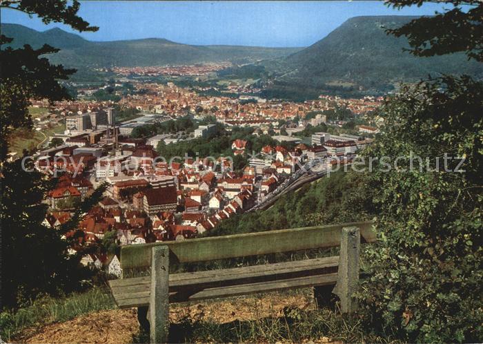 AK / Ansichtskarte Geislingen Steige Rathaus Postgebaeude Panorama Fest ...