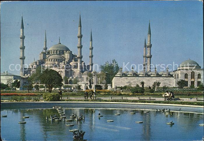 Istanbul Constantinopel Mosquee de Sultan Ahmet Kat. Istanbul Nr ...