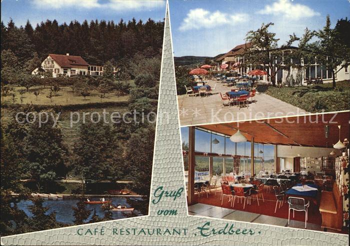 Fornsbach Restaurant Erdbeer Kat. Murrhardt Nr. cx67948 - oldthing ...