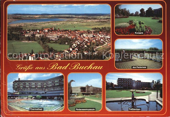Bad Buchau Federsee Kurpark Tretbecken Federseemuseum Kat. Bad Buchau ...
