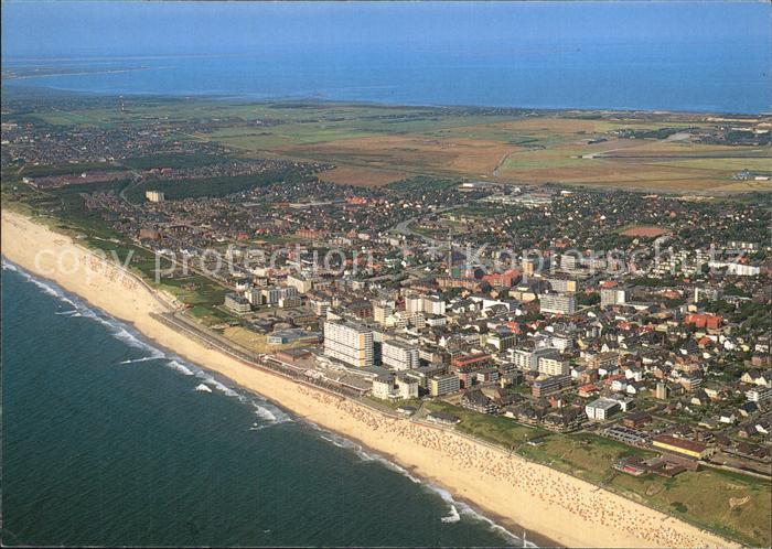 Westerland Sylt Luftaufnahme Kat. Westerland Nr. kv21353 - oldthing ...