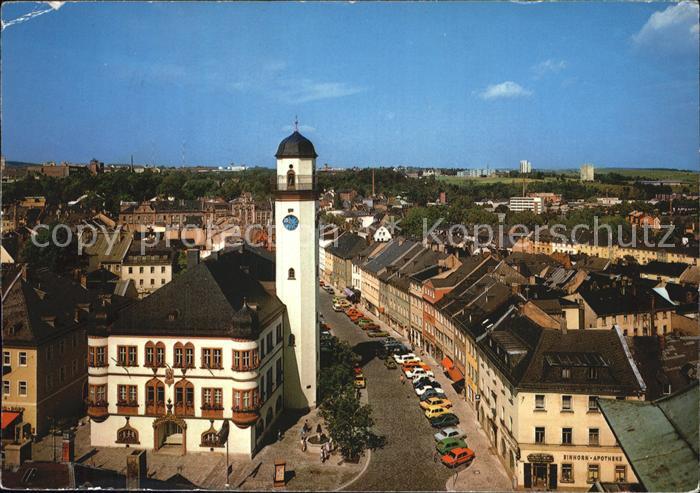 Hof Saale Rathaus Klosterstrasse Kat. Hof Nr. kv21518 - oldthing ...