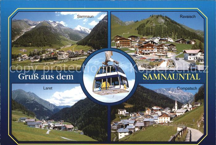 Samnaun Dorf Ravaisch Compatsch Laret Kat. Samnaun Dorf Nr. kv26366 ...