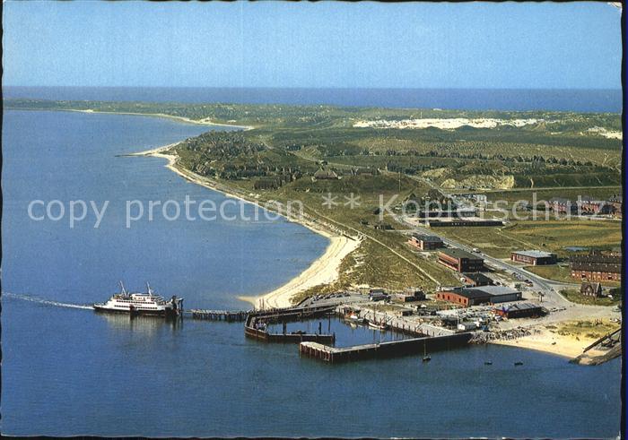 List Sylt Fliegeraufnahme mit Strand und Hafen... | oldhting.at