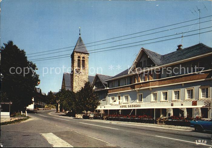 Ligneuville Eglise Hotel Kat. Nr. kv34729 - oldthing Ansichtskarten ...