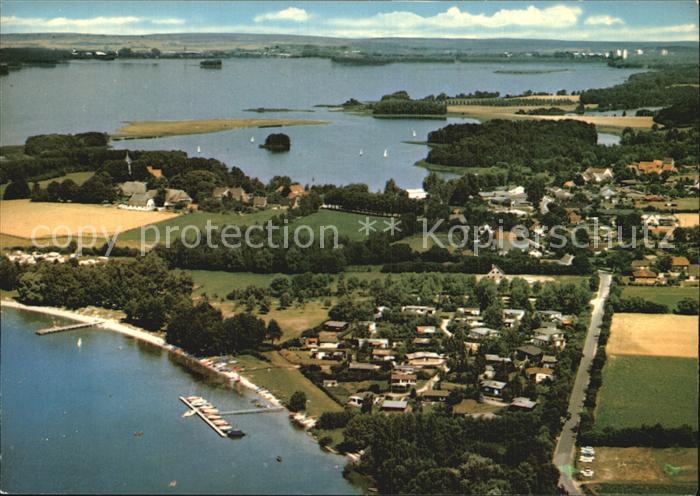 AK / Ansichtskarte Bosau Campingplatz Ploener See Luftbild Kat. Bosau ...