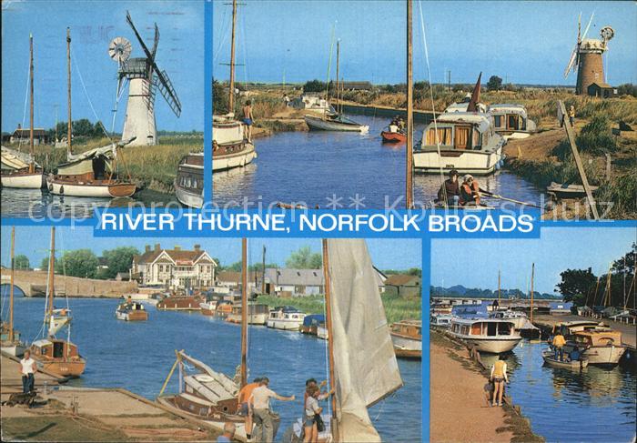 Norfolk Broads Thurne Dyke Potter.. | Ansichtskarten günstig