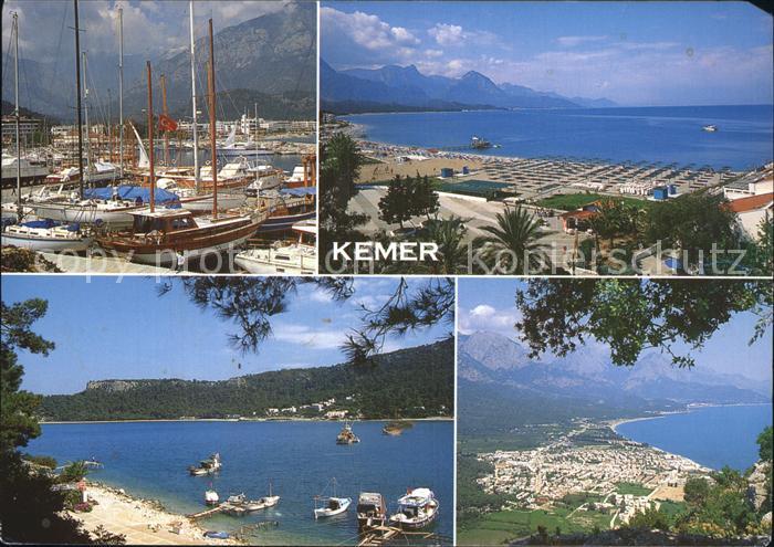 Kemer Tuerkei Strand Panorama Luftbild Nr. kt23920 - oldthing ...