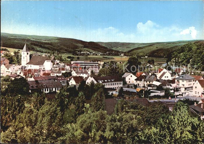 5370 KALL - SISTIG, Gruss aus - Lithographie, Panorama, Kath. Kirche ...