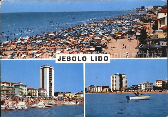 AK / Ansichtskarte Jesolo Lido Spiaggia Strand Hotels Nr. kn64705 ...