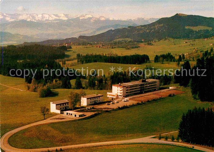 Scheidegg Allgaeu Kurhotel Scheidegg Fliegeraufnahme Kat. Scheidegg Nr ...