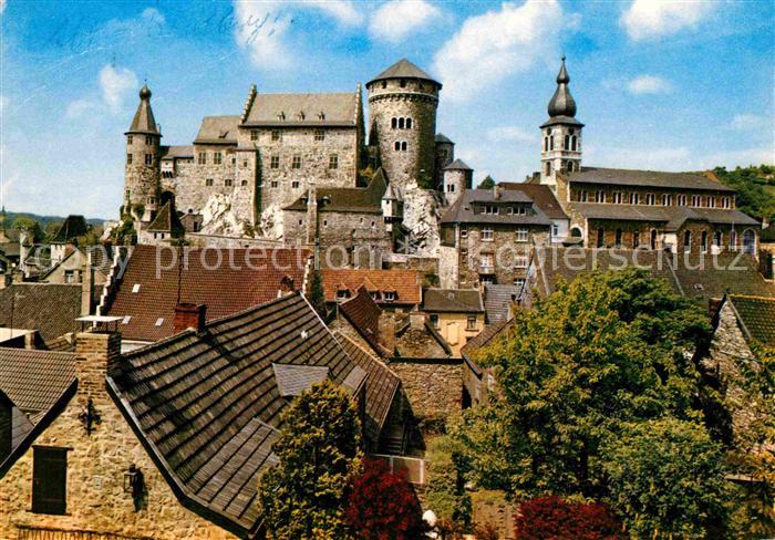 AK / Ansichtskarte Stolberg Rheinland Burg Ellermuehle Rathaus Dalli ...