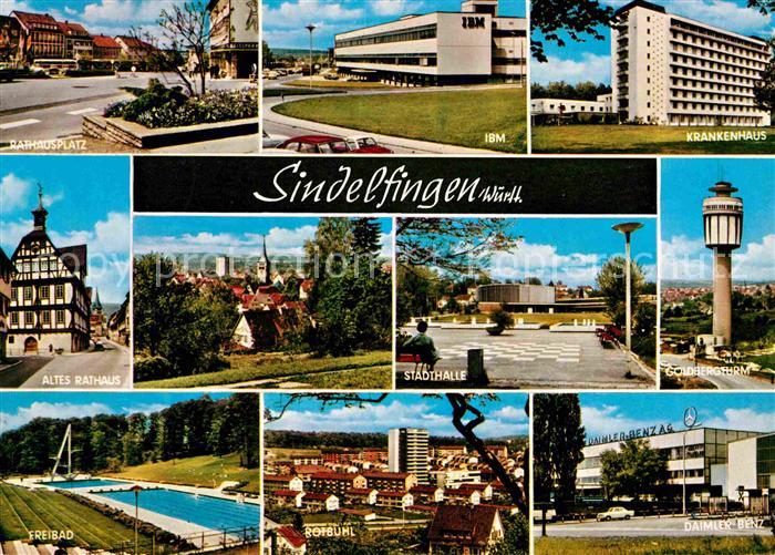 Sindelfingen Rathausplatz IBM.. | Ansichtskarten günstig