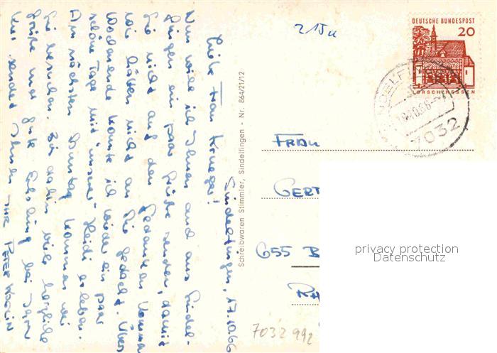 Sindelfingen Rathausplatz IBM.. | Ansichtskarten günstig