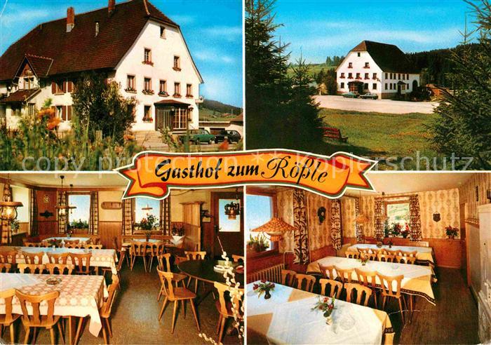 Stockburg Gasthof Zum Roessle Kat St Georgen Im Schwarzw Nr Cx74096