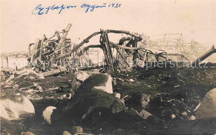 Oppau Explosion BASF Kat. Ludwigshafen am Rhein Nr. de26743 - oldthing ...