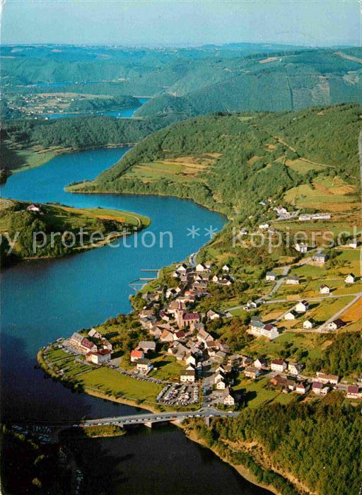 Einruhr Fliegeraufnahme Obersee der Rurtalsperre Kat. Simmerath Nr ...