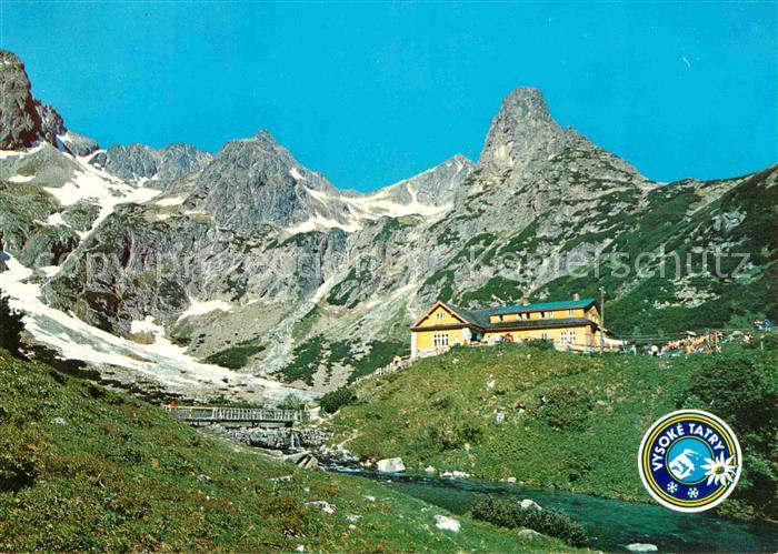 Vysoke Tatry Brncalova chata pri Zelenom plese Kezmarskom Baranie sedlo ...