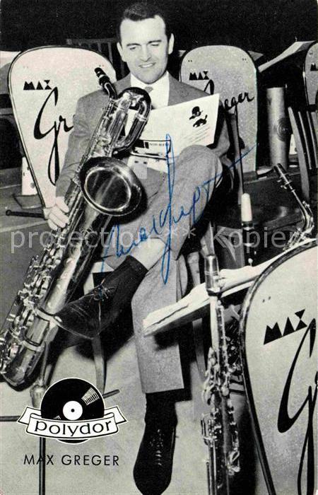 Saenger Band Max Greger Autogramm Kat. Musik Nr. kv57329 - oldthing ...
