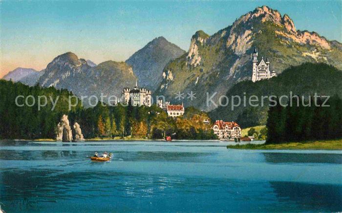 Schloss Neuschwanstein.. | Ansichtskarten günstig