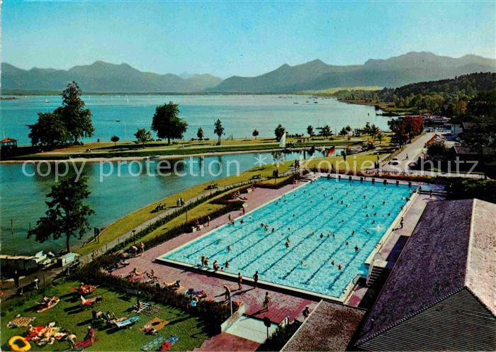 Prien Chiemsee Strand und Warmbad Kat. Prien a.Chiemsee Nr. kv78944 ...