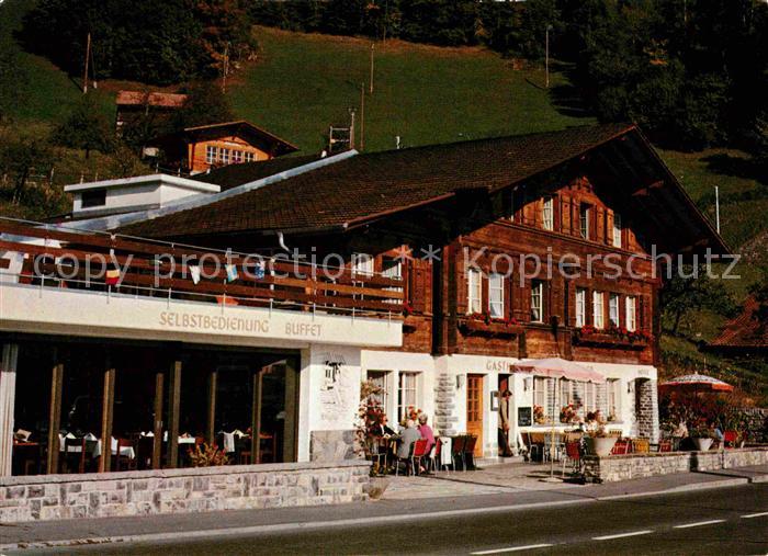 Ebligen Haus am See Kat. Oberried Brienzersee Nr. sw11278 - oldthing ...