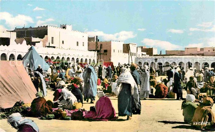 Colomb Bechar Place des Chameaux Marche Kat. Algerien Nr. cx75507 ...