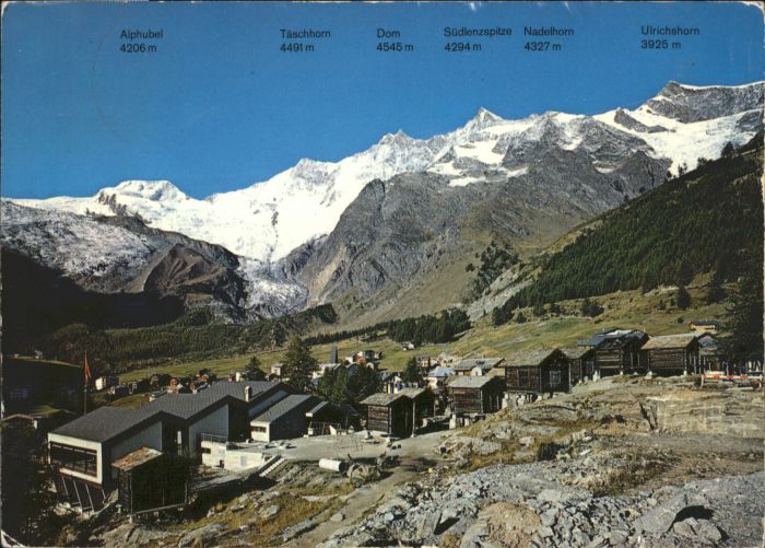 AK / Ansichtskarte Saas Fee Saas Fee.. | Ansichtskarten günstig
