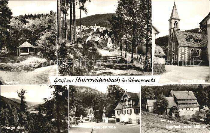 Unterreichenbach Calw Untere Karpfenhardter Muehle Winter Schwarzwald ...