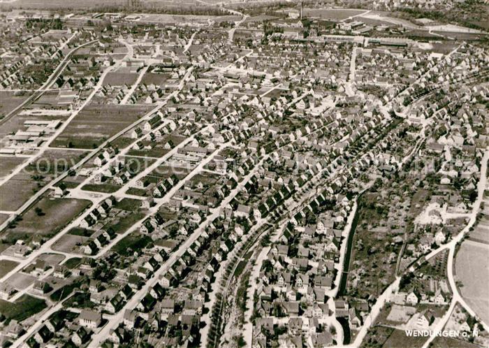 AK / Ansichtskarte Wendlingen Neckar Fliegeraufnahme Kat. Wendlingen am ...