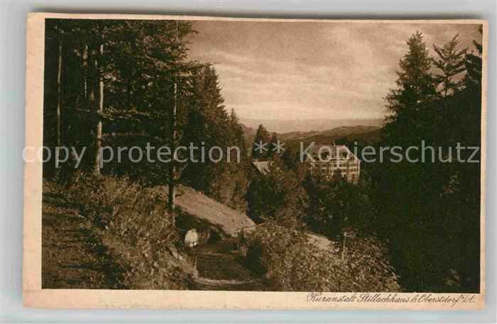 Ak Ansichtskarte Oberstdorf Stillachhaus Kat Oberstdorf Nr Kb82657