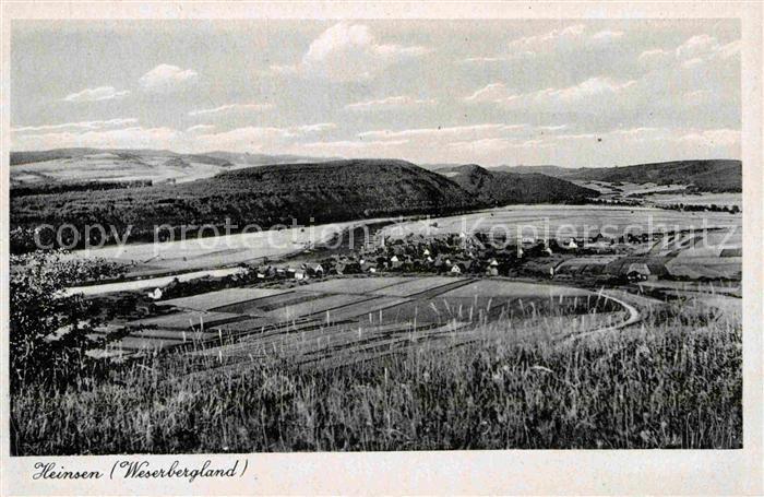 AK / Ansichtskarte Heinsen Weser Panorama Kat. Heinsen Nr. de47740 ...