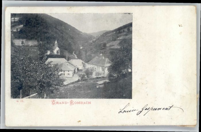 Rombach Rombach Grand-Rombach x / / Nr. cp61833 - oldthing ...