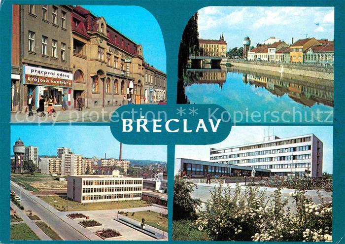 AK / Ansichtskarte Breclav Lundenburg Teilansichten Gebaeude Kat ...