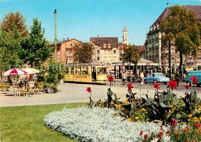 AK / Ansichtskarte Strassenbahn Augsburg Koenigsplatz Kat. Strassenbahn ... AK / Ansichtskarte Strassenbahn Augsburg Koenigsplatz Kat. Strassenbahn ...