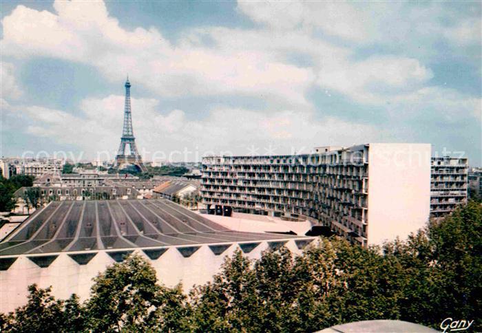 AK / Ansichtskarte Paris La Maisonde L`Unesco Zehrfuss Eiffelturm Kat ...