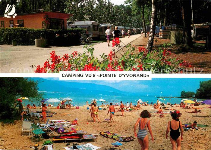 AK / Ansichtskarte Yvonand Camping VD 8 Pointe d Yvonand Le camp et sa ...