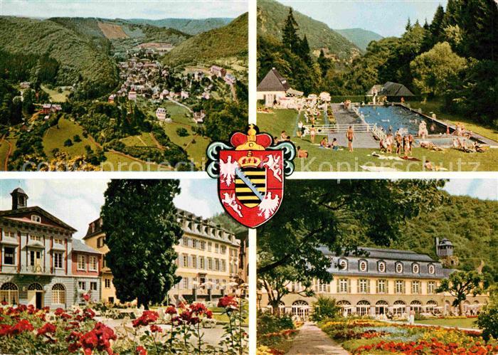 AK / Ansichtskarte Bad Bertrich Panorama Freibad Kurhaus Park Kat. Bad ...