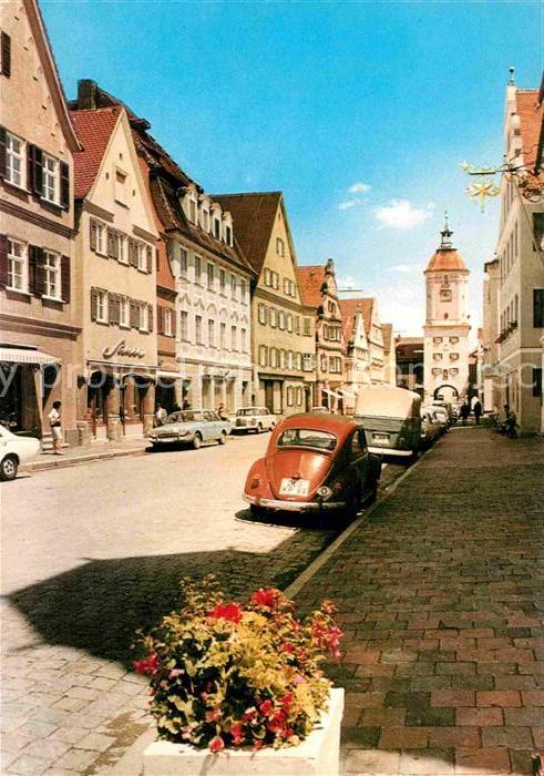 AK / Ansichtskarte Dillingen Donau Schloss Mitteltorturm Park Kat ...