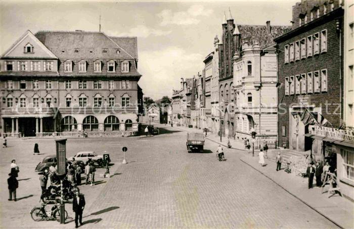 AK / Ansichtskarte Stralsund Mecklenburg Vorpommern Alter Markt Kat ...