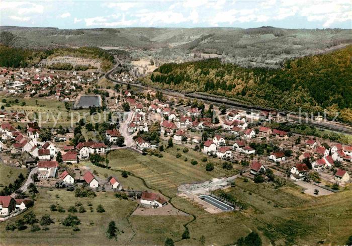 AK / Ansichtskarte Wingen sur Moder Fliegeraufnahme Kat. Wingen sur ...