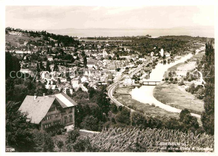 AK / Ansichtskarte Rheineck SG mit altem Rhein und Bodensee Kat. Rheineck Nr. bx10196 - oldthing ...