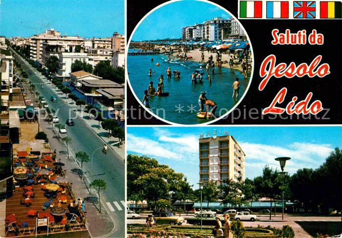 AK / Ansichtskarte Jesolo Lido Hotel Casa Bianca Strand Nr. kc90923 ...
