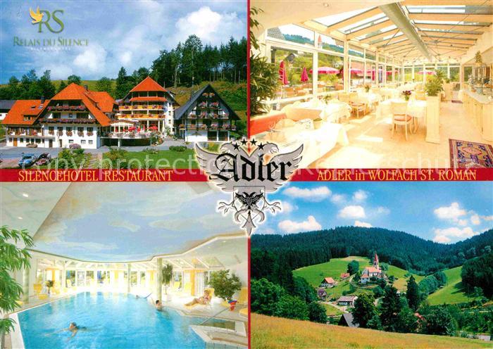 AK / Ansichtskarte Wolfach Silencehotel Restaurant Adler St. Roman Kat ...