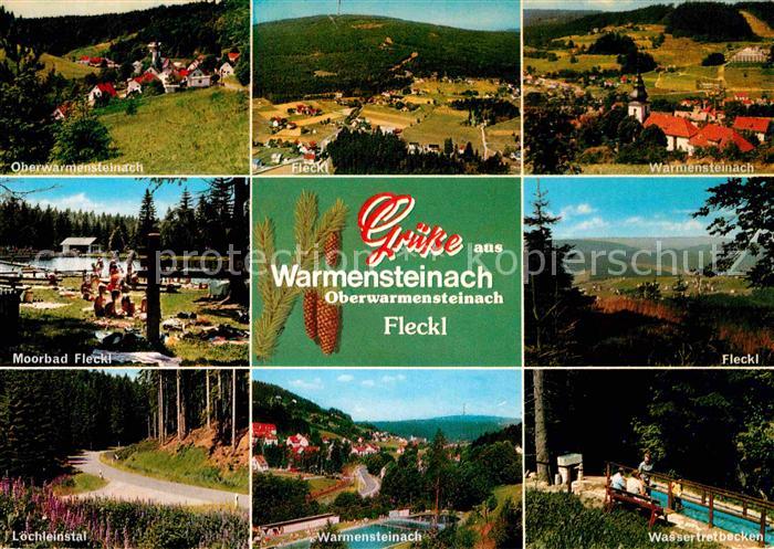 AK / Ansichtskarte Warmensteinach Panorama OT Oberwarmensteinach und ...