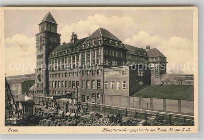AK / Ansichtskarte Essen Ruhr Hauptverwaltung Krupp AG Kat. Essen Nr ...