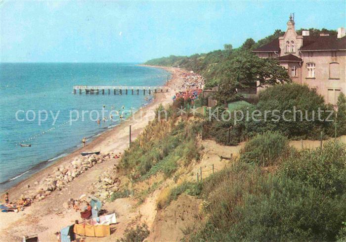 AK / Ansichtskarte Rerik Ostseebad Blick zur Kirche Strand Kat ...